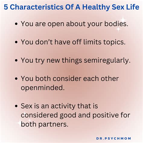 5 Characteristics Of A Healthy Sex Life By Dr Samantha Rodman Whiten