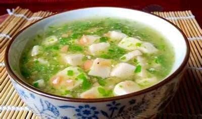 青菜火腿豆腐羹 主料嫩豆腐半块小白菜 高清图片堆糖美图壁纸兴趣社区
