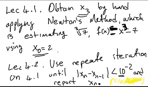 Solved Llut By Lec Obtain By Hand Applying Newton S Chegg Com
