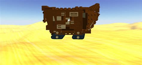 Lego Moc Mini Sandcrawler By Sstehlin Rebrickable Build With Lego