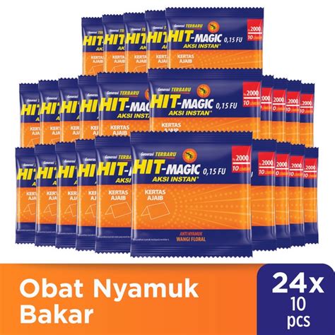 Jual Hit Magic Floral Blossom S Pcs Obat Nyamuk Elektrik Bunuh Nyamuk Penyebab Demam