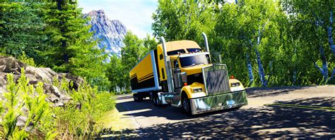 Fondos De Pantalla American Truck Simulator Montana Kenworth Skin