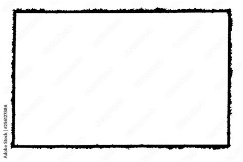 Abstract Decorative Black And White Photo Edge Stock Illustration Adobe Stock