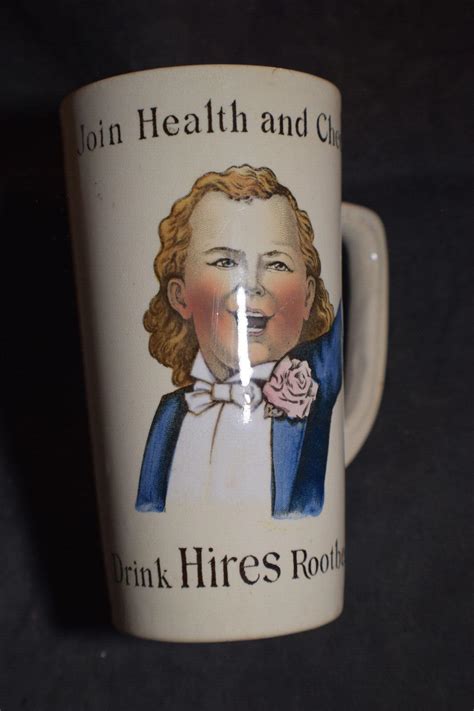 Vintage Hires Root Beer Mug Join Health And Cheer Villeroy And Boch Made
