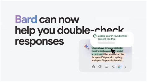 Google Bard introduit la double vérification des réponses