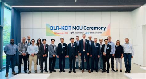 산업기술평가관리원 독일 dlr 로봇산업 기술 협력 mou 체결 로봇신문사