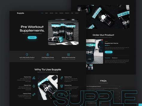 Supple Supplement Bootstrap 5 Html Css Landing Page Template