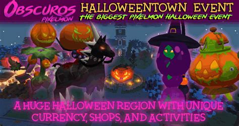 Halloween Town Event In Obscuros Pixelmon Rplaypixelmon
