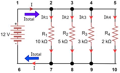 Parallel Circuits And The Application Of Ohms Law