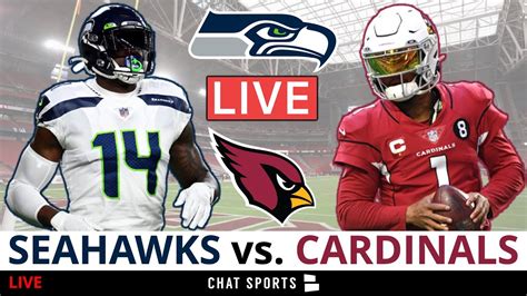 Seahawks Vs Cardinals Live Streaming Scoreboard Free Play By Play