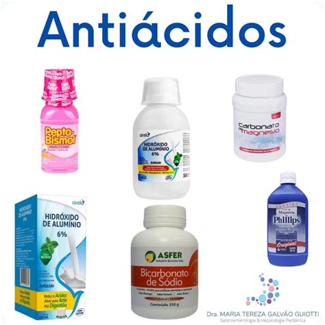 Antiácidos Dra Maria Tereza Pediatra Gastroenterologia E Hepatologia
