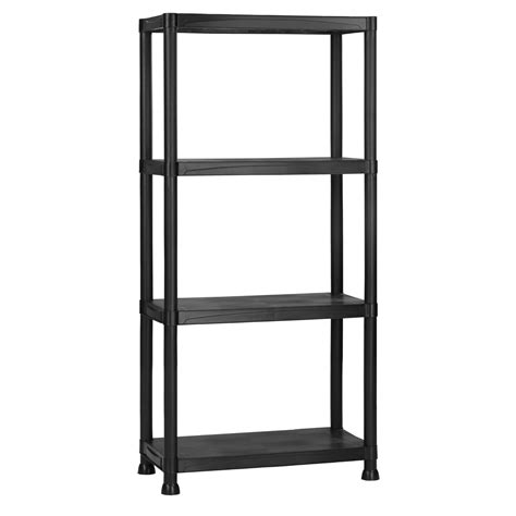 Vonhaus Vonhaus 4 Tier Plastic Shelving Studio
