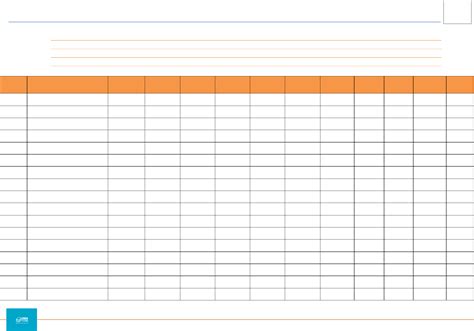 Asset Register Template In Word And Pdf Formats