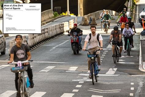 New Yorks High Court Rules In Favor Of Protecting Cyclists