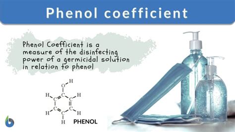 Phenol Coefficient Definition And Examples Biology Online Dictionary