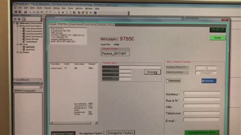 Bêta Released Bill Software In Vba Excel Youtube