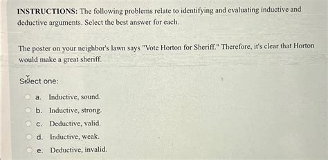 Solved Instructions The Following Problems Relate To