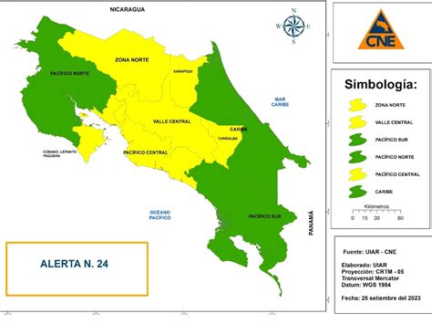 Elevan A Alerta Amarilla Zona Norte Sarapiquí Y Turrialba Por Fuertes