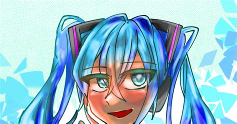 初音ミク グリザイユ画法デビュ～～～～～ イロイヤ＊1618のイラスト Pixiv