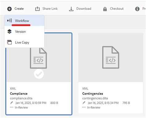 Aem Guides Custom Workflow Nullpointerexception Adobe Experience