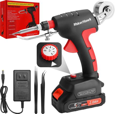 Amazon Cordless Soldering Iron Welding Kit 60W 200 450