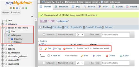 Tutorial Nodejs 8 Cara Menggunakan Database Mysql Pada Nodejs