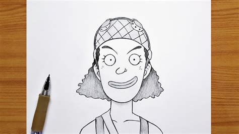 How To Draw Usopp From One Piece Usopp Step By Step Easy Tutorial