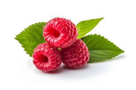 Premium AI Image Raspberry On A Transparent Background