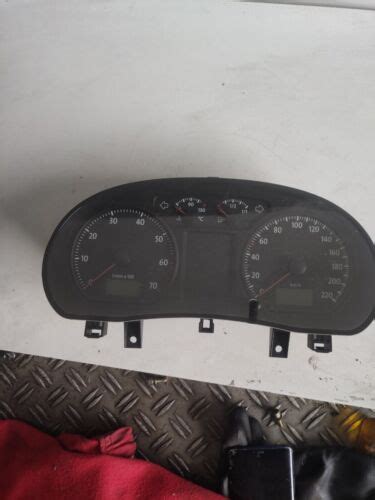Orig Vw Polo 9n Tacho Kombiinstrument 6q0920803e Ebay
