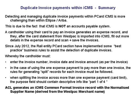 Acl Duplicate Invoices Detection Overview Using Acl To