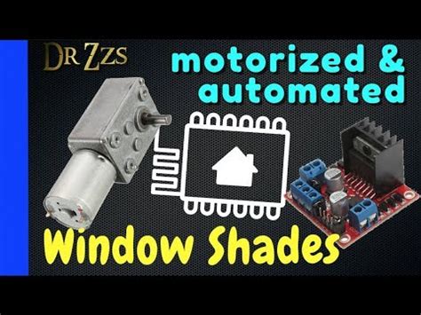 DIY Window Shades Motorized Automated DrZzs