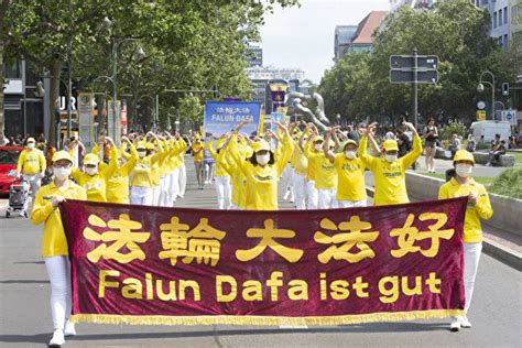 歐洲之聲社長廖天琪：讓真的力量照亮世界黑暗 法輪功反迫害 德國 柏林 大紀元