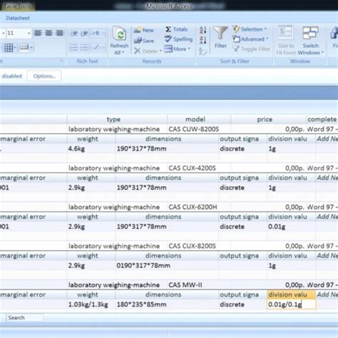 Measuring Instruments Table View Download Scientific Diagram