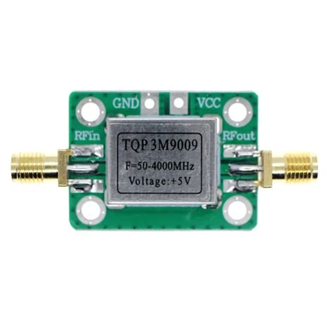 Lna 50 4000mhz Rf เครื่องขยายเสียงเสียงรบกวนต่ำได้รับ21 8db รับสัญญาณคณะกรรมการโมดูลการสื่อสาร