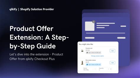 Unlock the Power of Product Offer Extension: A Step-by-Step Guide [Shopify Plus]