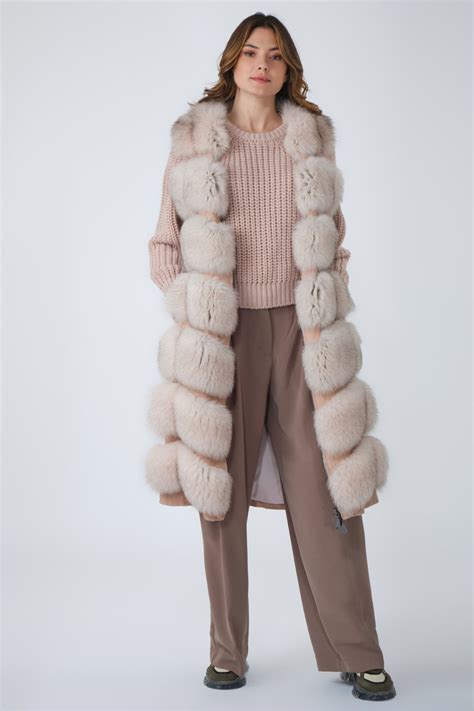Manteau En Fourrure Veste Et Gilet En Fourrure Pour Femme Cesare Nori Depuis 1955