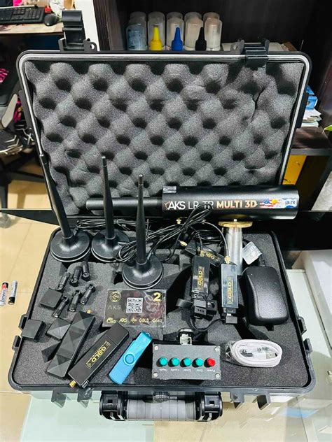Aks Gfis 3d Imaging Scanner Locator Full Set With 6 Filters Brandnew