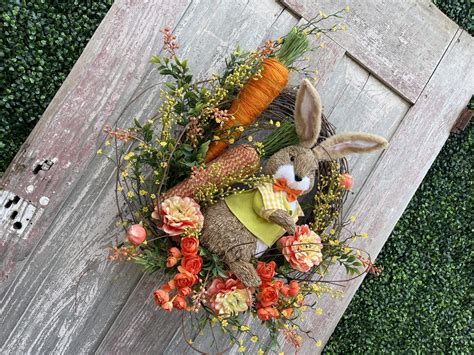 Kds Tutorial Dapper Bunny With Carrots Wreath Supply List Keleas Florals