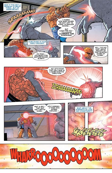 Is Thingbenjamin Grimm Struggling With Lifting Part Of Building Here