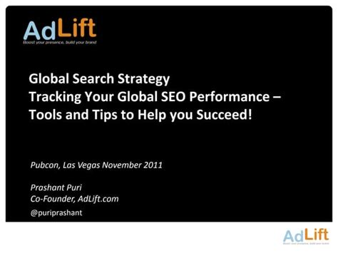 Global Search Strategy Ppt