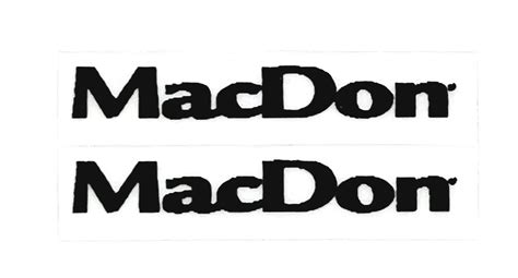 Decal 1 64 Macdon Black 7 16 Dx1229 Midwest Decals And Farm Toys
