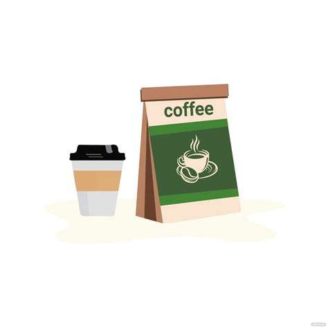 Coffee Packaging Vector In Illustrator Svg  Eps Png Download