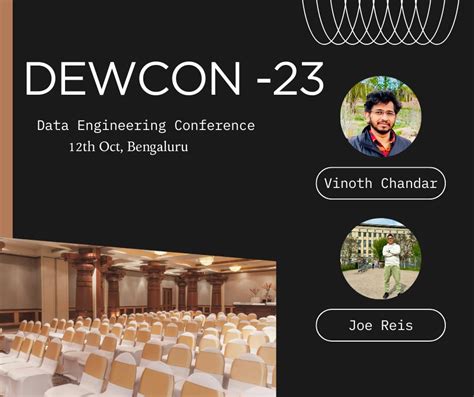 Ananth P On Linkedin Dewcon Is In Full Swing And Ticket Sales Are On