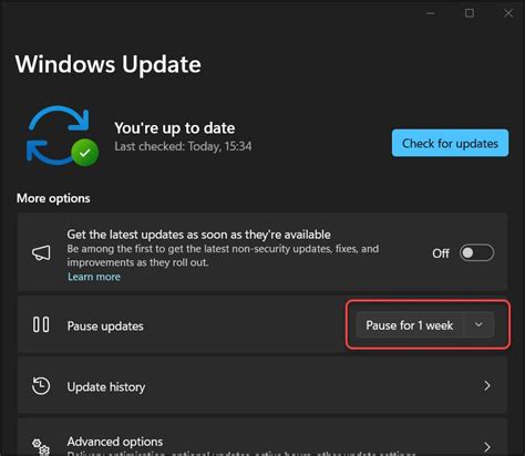 disable pause updates using intune group policy gpo