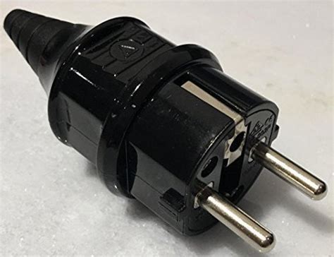 Acupwr Vcs2b 16a 250v Schuko Plug Industrial Connector