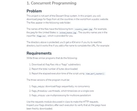 Solved Concurrent Programming Problem This Project Is Not Chegg