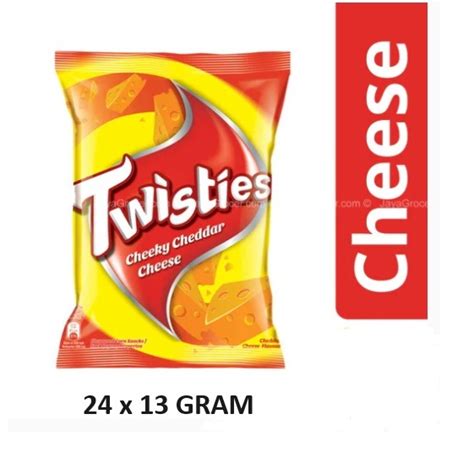 Twisties Cheeky Cheddar Cheese Corn Snack 24x13gram Shopee Malaysia