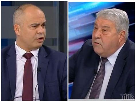 СКАНДАЛ В ЕФИР Георги Свиленски и Спас Гърневски се хванаха гуша за гуша заради вота на