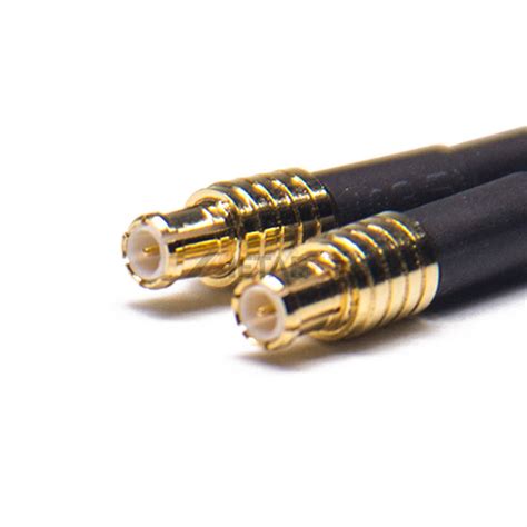 Mcx Male To Bulkhead Bnc Female Adapter Cable Using Rg174 Metabeeai
