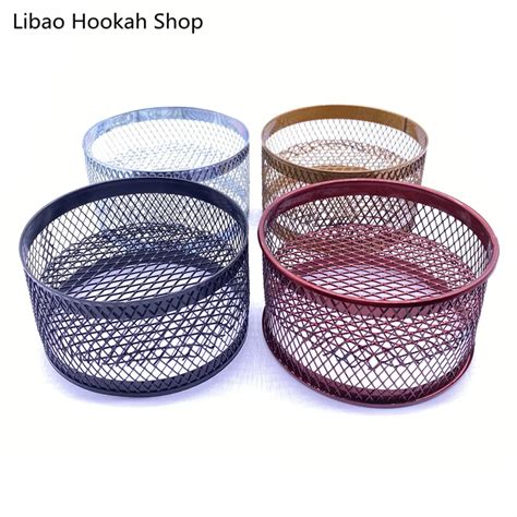 Chicha Bol à charbon de bois en métal pour narguilé accessoires pour